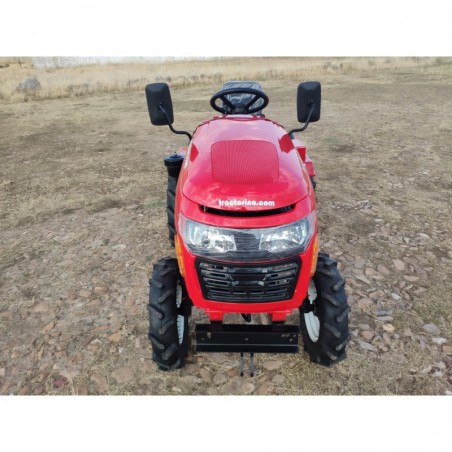 Mini tractorino T20 diesel refrigerado por agua con bimando hidraulico